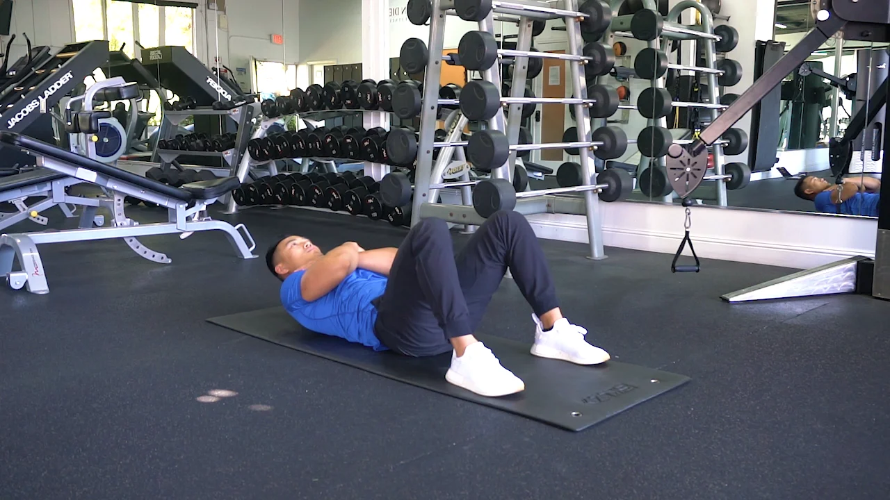 crunch arms crossed on Vimeo