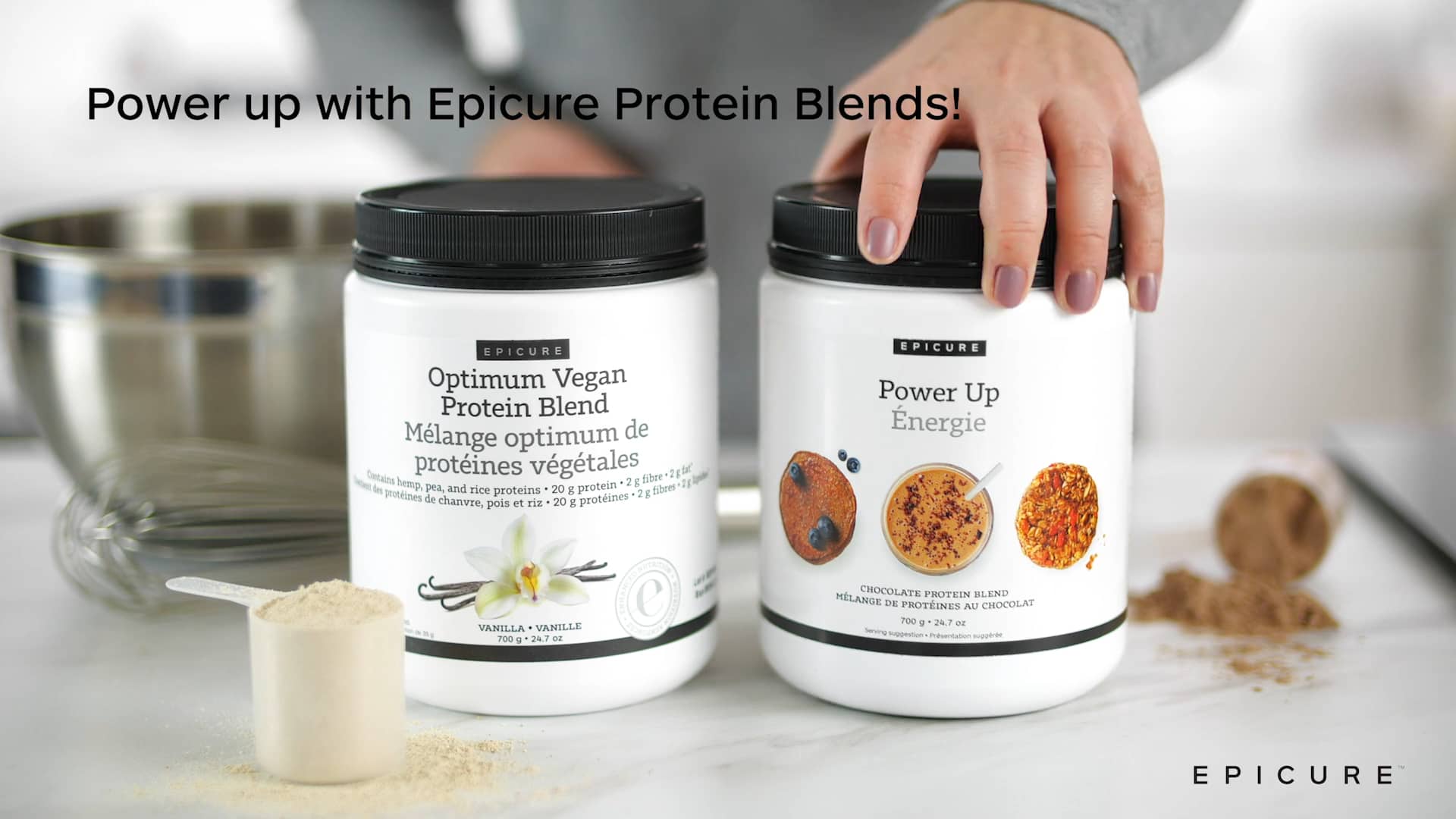 Power up with Epicure Protein Blends on Vimeo