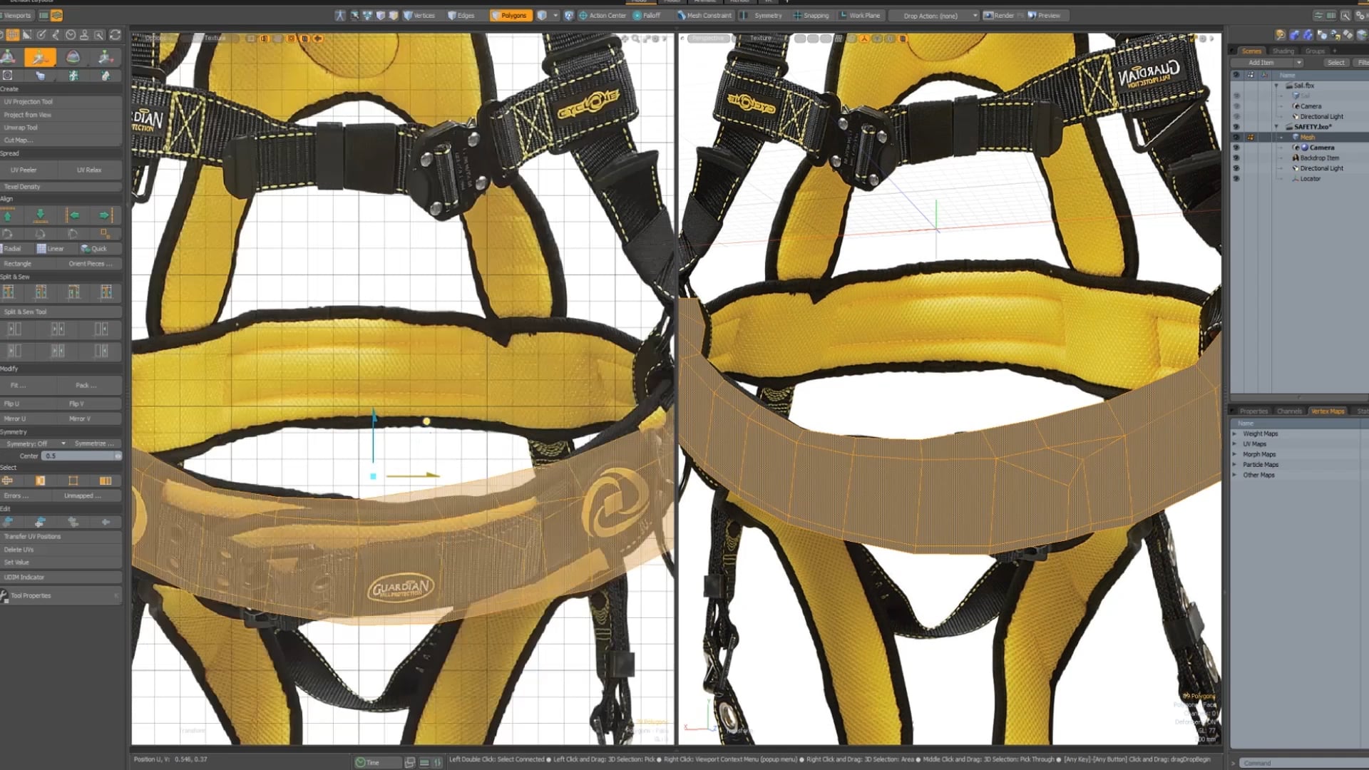 Timelapse - Safety Harness for Unity with Modo on Vimeo