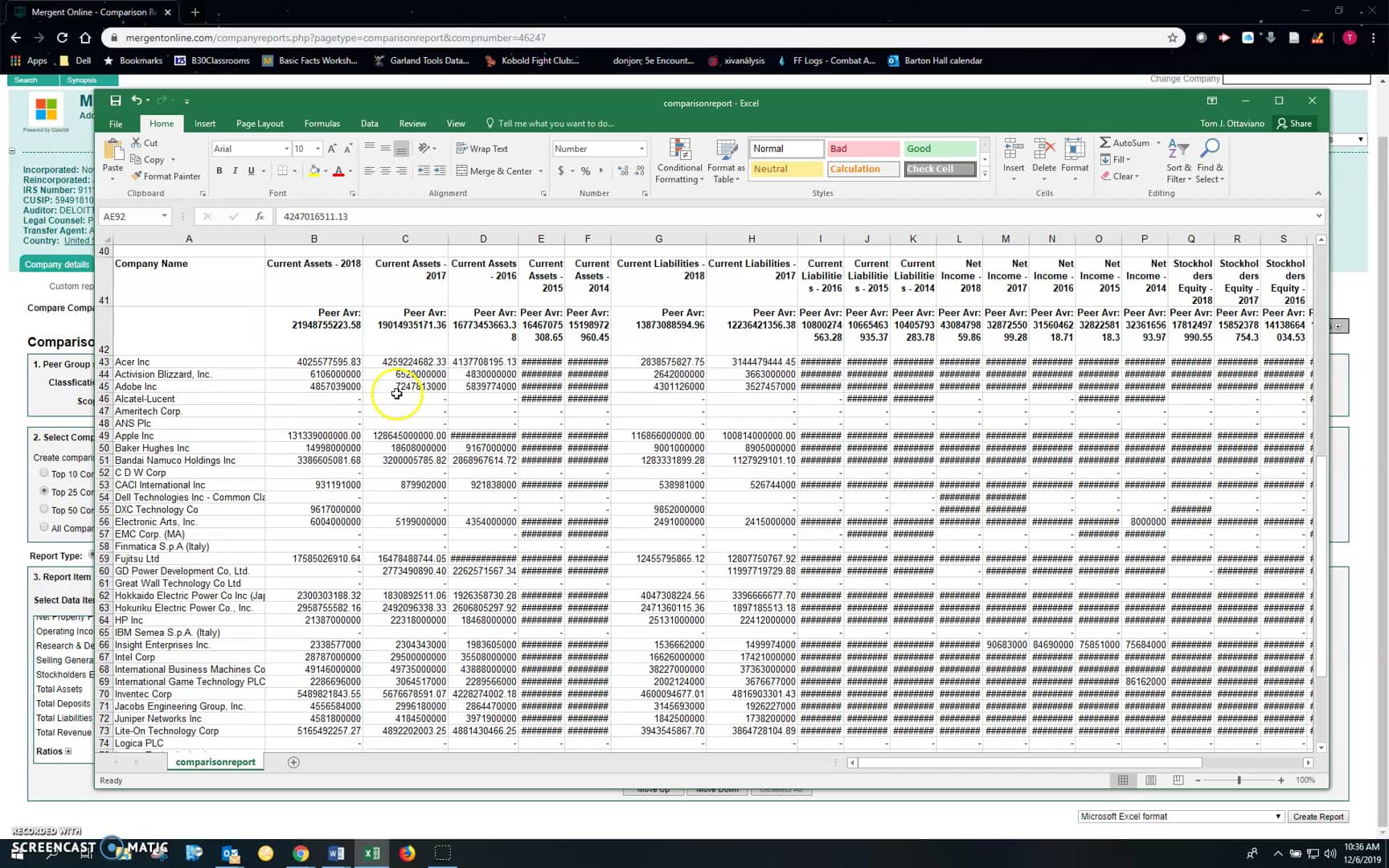 Mergent Report Builder on Vimeo