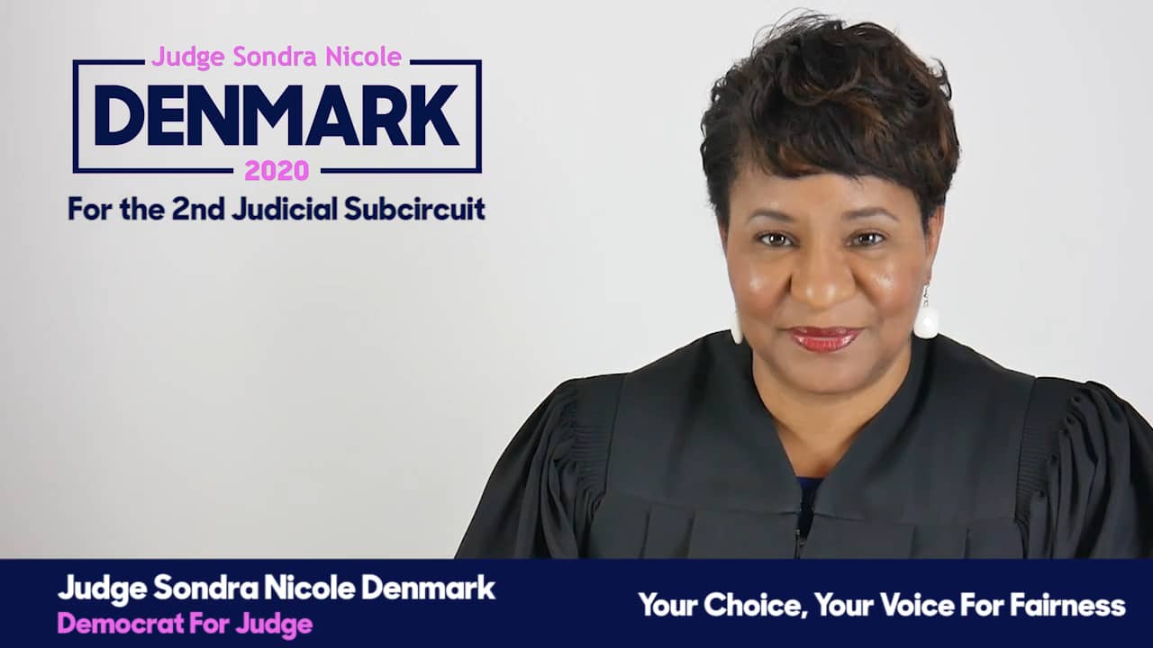 Sondra Nicole Denmark for Judge in the 2nd Judicial Subcircuit on Vimeo