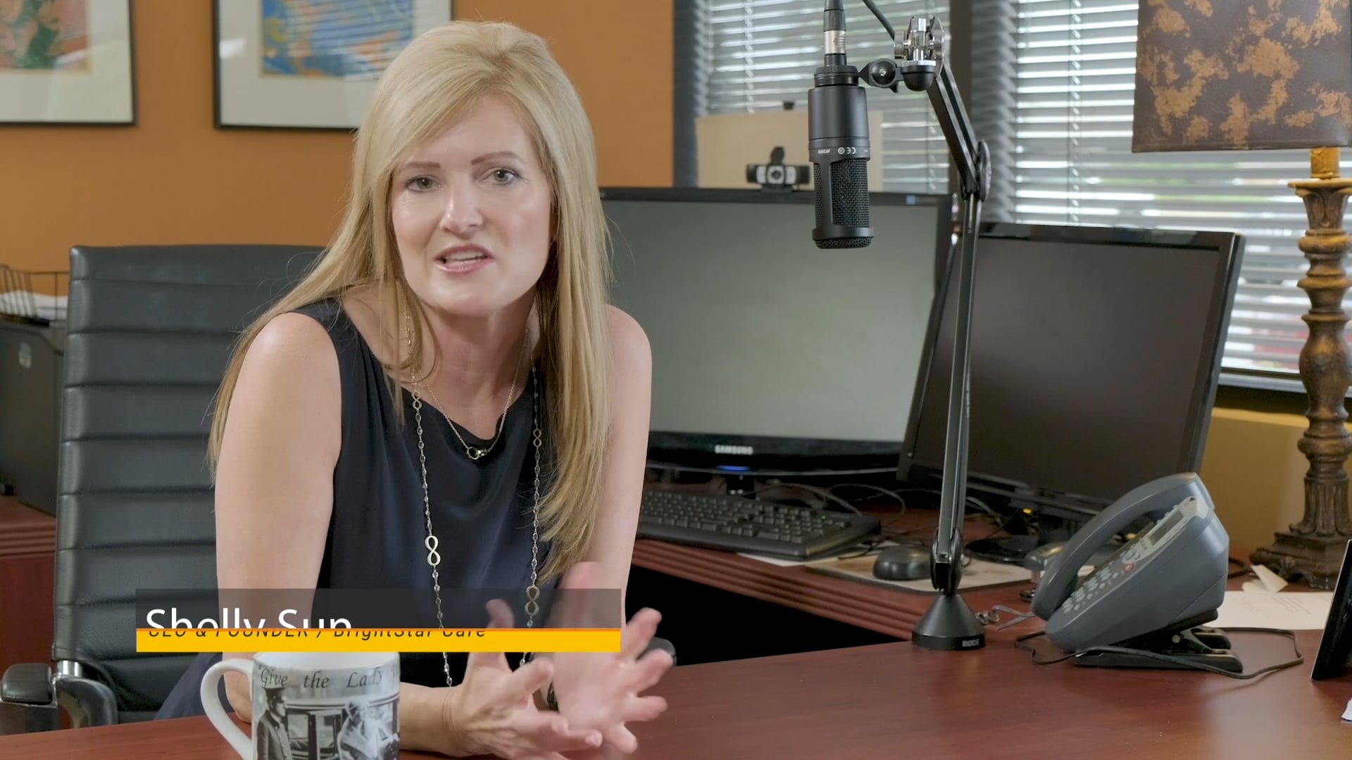 Shelly Sun Founder and CEO of Brightstar Care discusses why they use ...