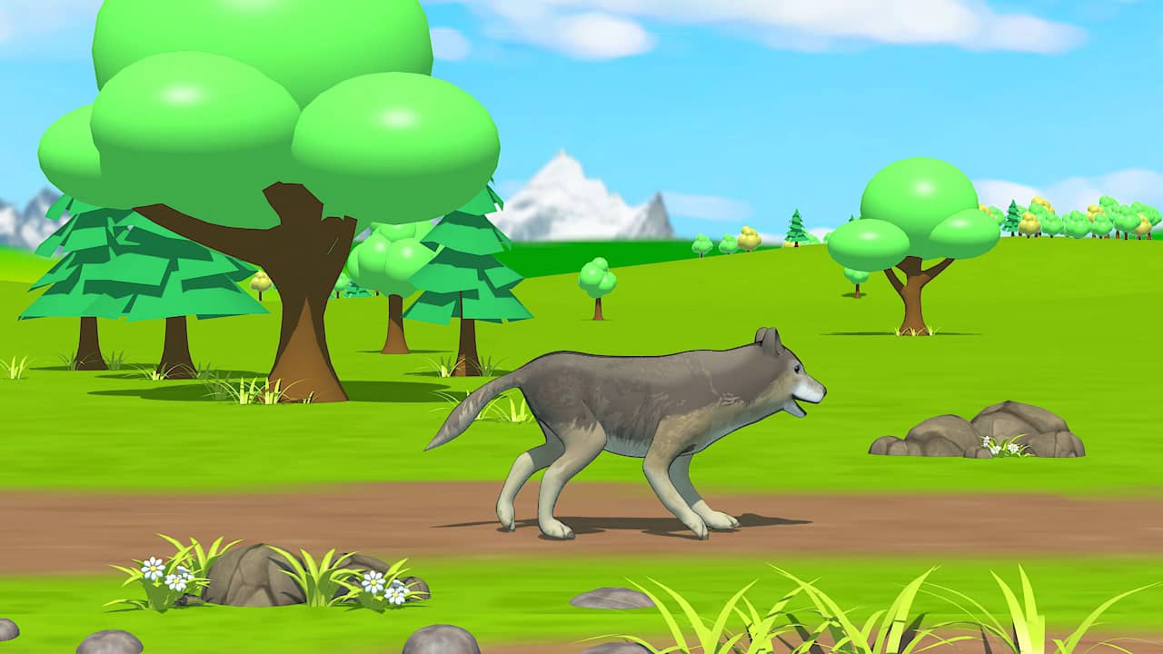 Wolf Animation test (V0.3) on Vimeo