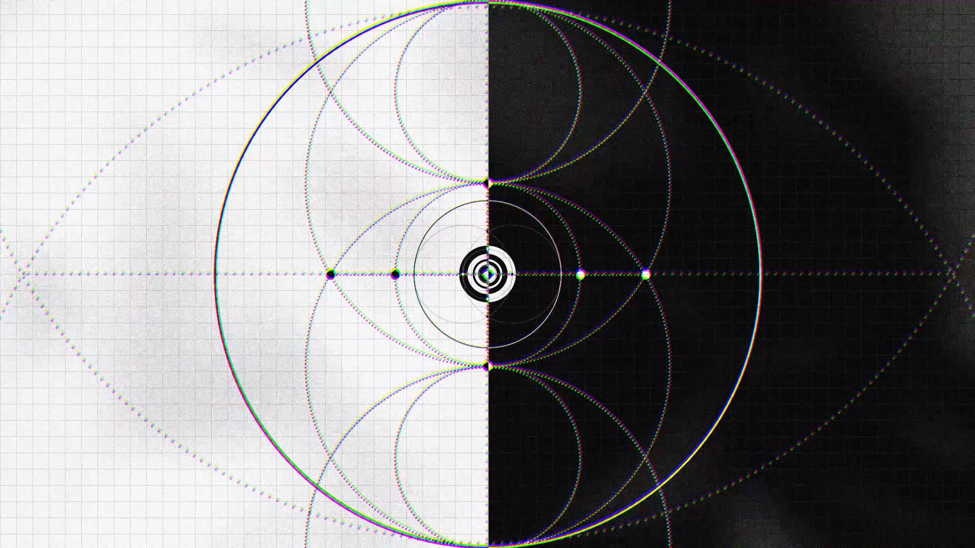 Sacred geometry - Vesica Piscis Eye on Vimeo