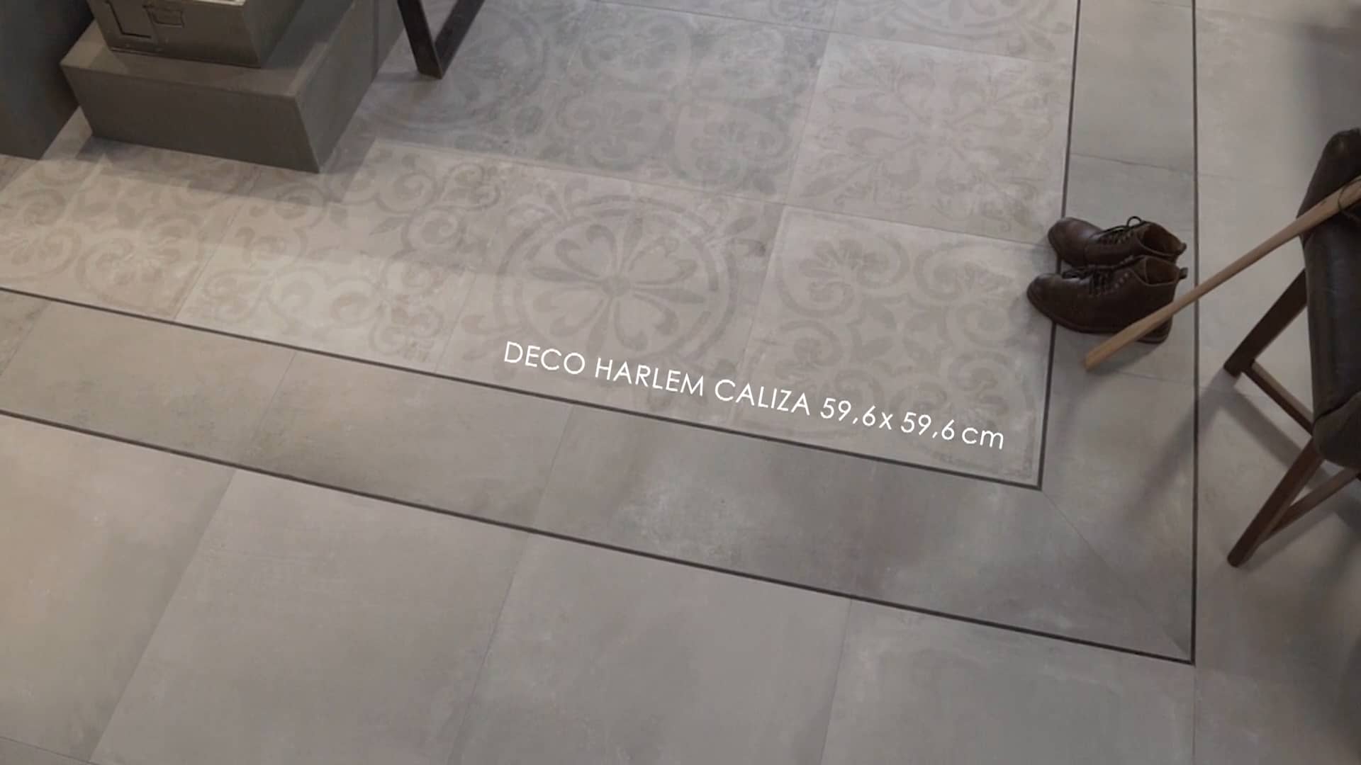 Deco Harlem Caliza - Porcelanosa on Vimeo