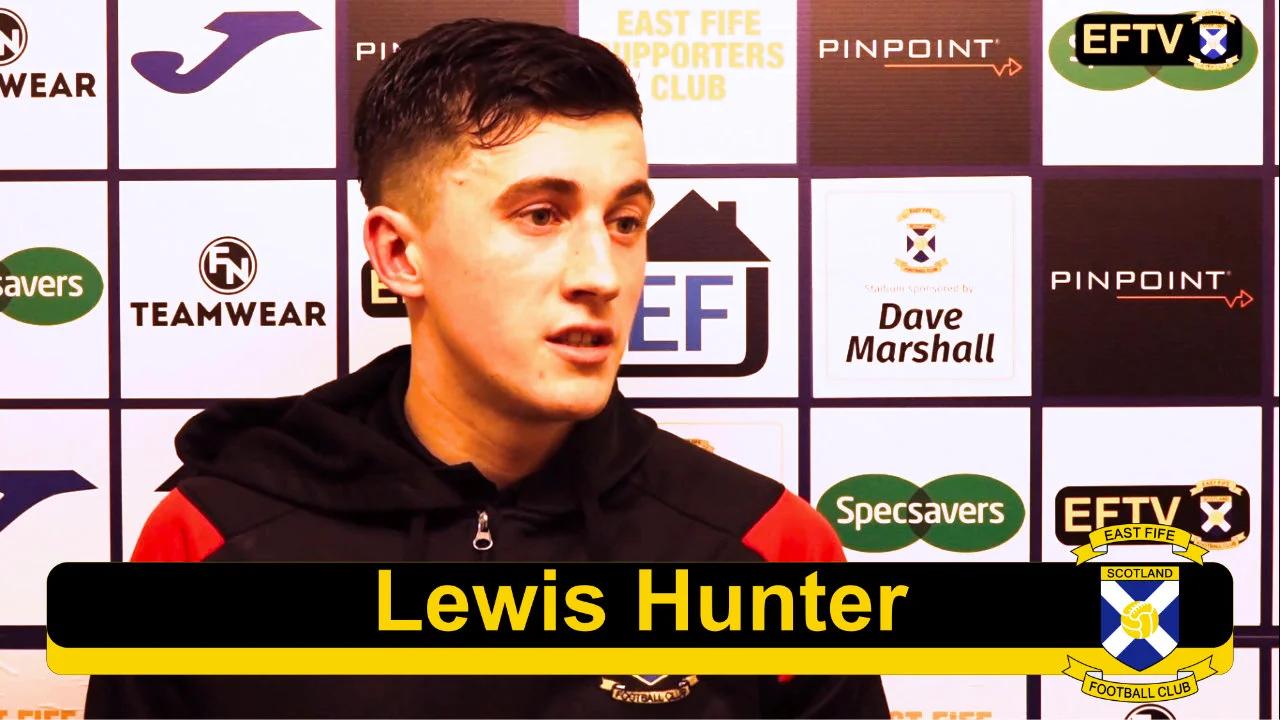 Lewis Hunter Post Match v Falkirk on Vimeo