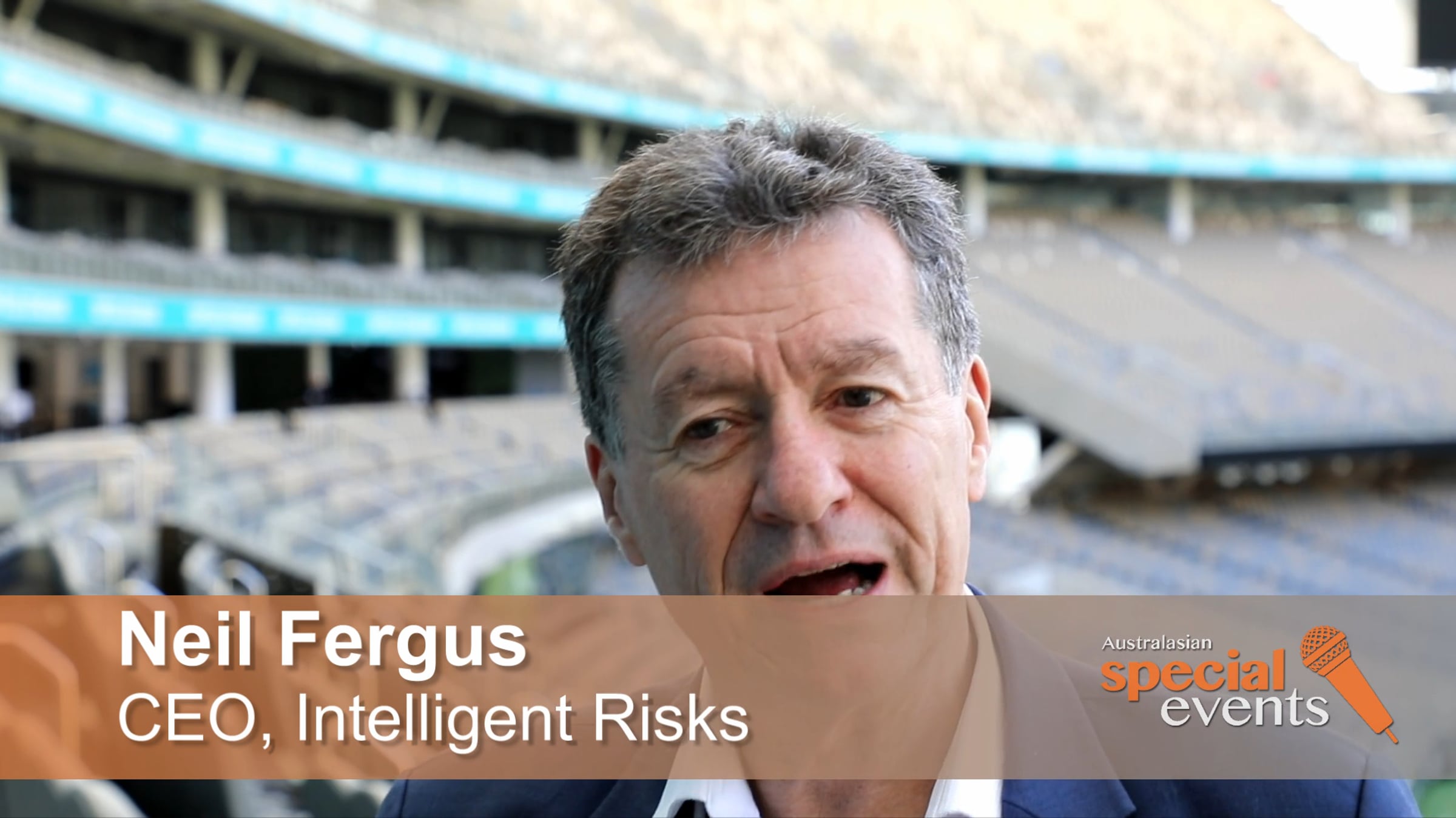 Neil Fergus - Intelligent Risks - Australian Event Awards 2019