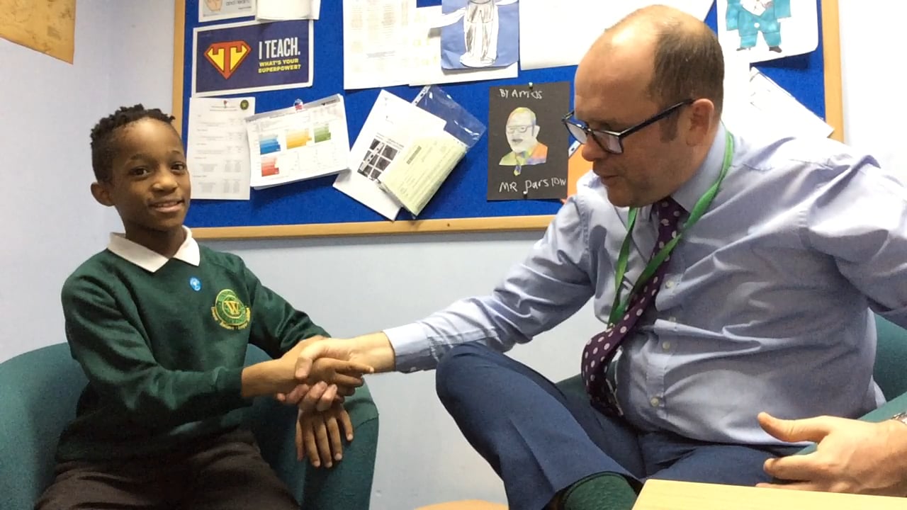 Amos Interviews Mr Parslow on Vimeo