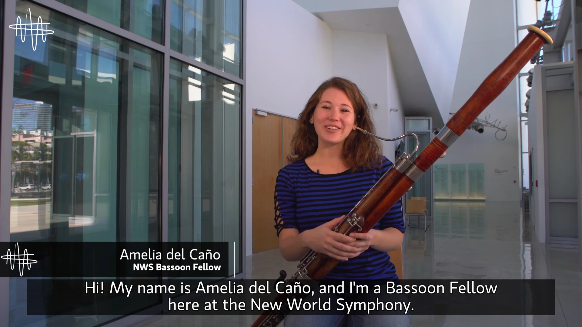 Invite for Corporate Partners – NWS Bassoon Fellow Amelia del Caño on Vimeo