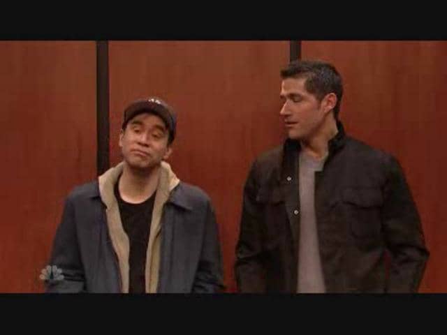 Matthew Fox on SNL - Elevator on Vimeo