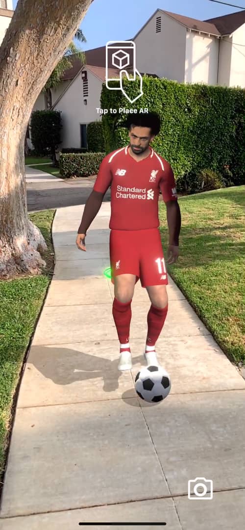 Liverpool Football Club's Mosala in AR on Vimeo