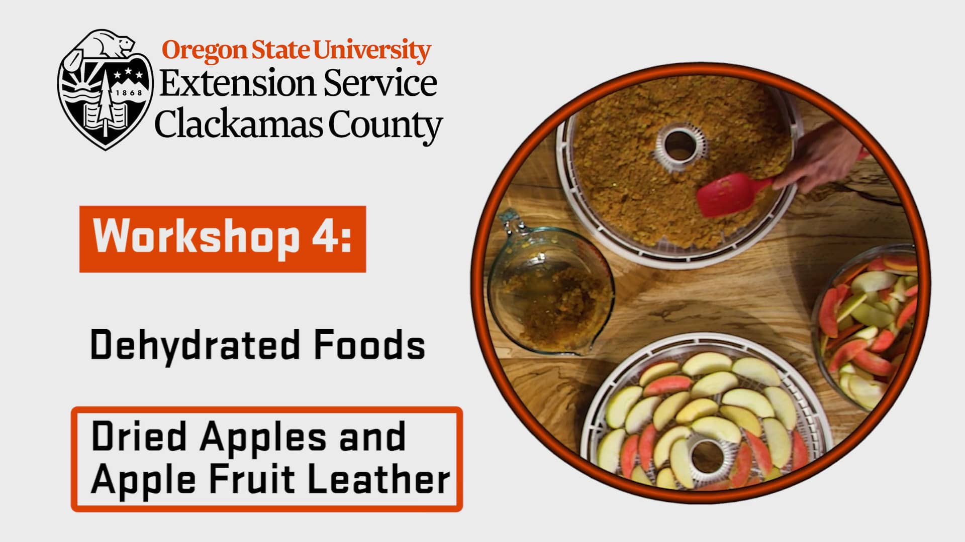 Workshop 4 - OSU Extension Service Clackamas County, Producer processed ...