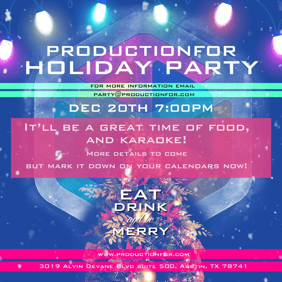 ProductionFor Holiday Special on Vimeo