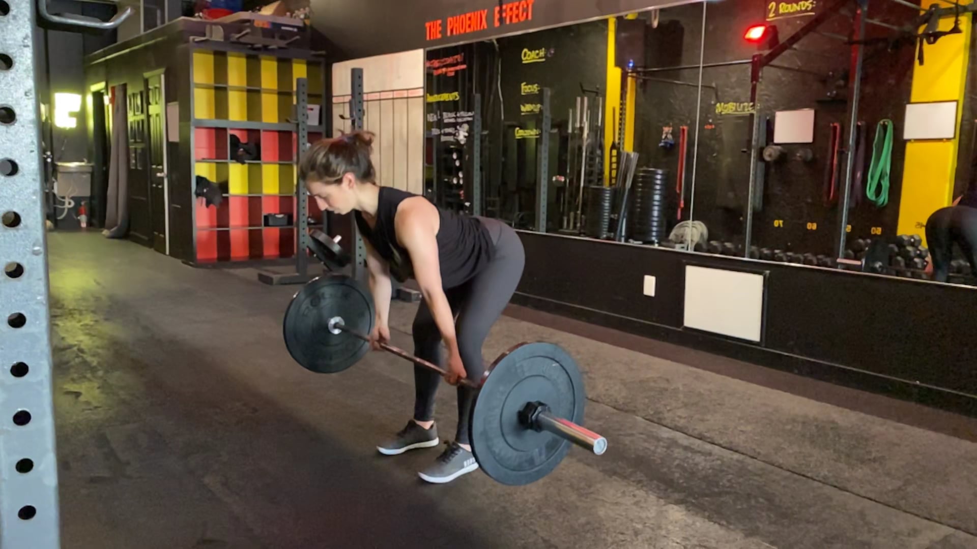 TPE Underhand BB Bent-over Row to Ribcage on Vimeo