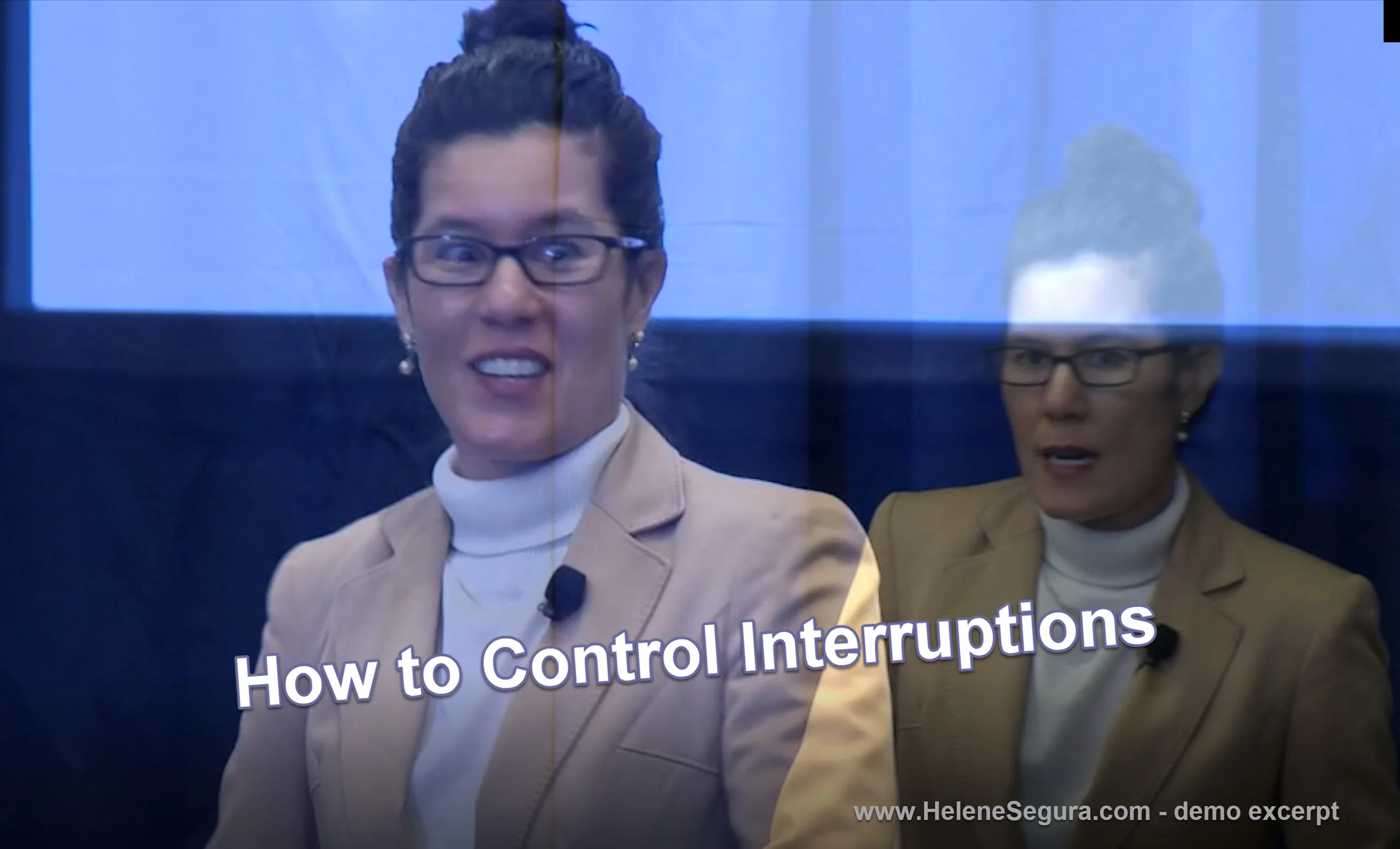 How to Control Interruptions - Time Management Seminar - Speaker Demo ...