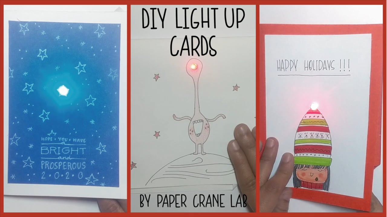 DIY LIGHT UP CARDS on Vimeo