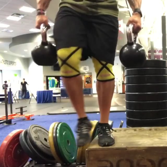 KB or DB lateral step-up on Vimeo