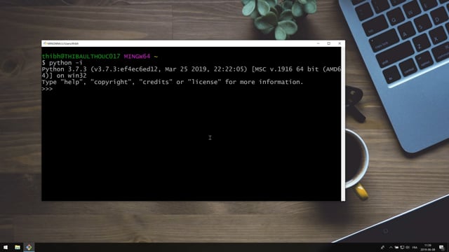 Installer et configurer Python
