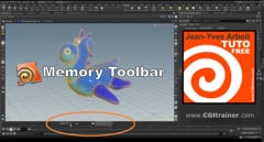 CGItrainer - HOUDINI Memory Toolbar