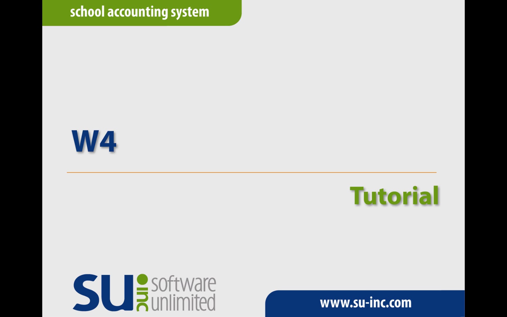 Training Tutorials - W4 Tutorial on Vimeo
