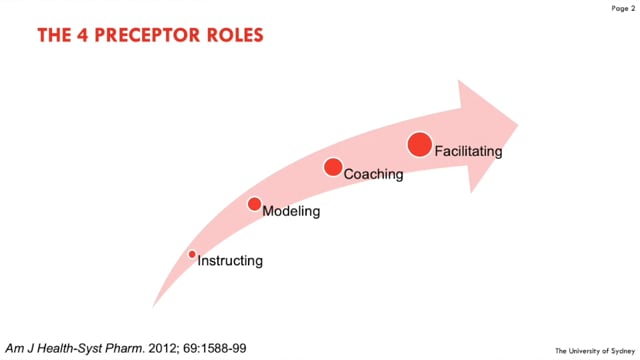 Pharmacy Preceptor eLearning on Vimeo