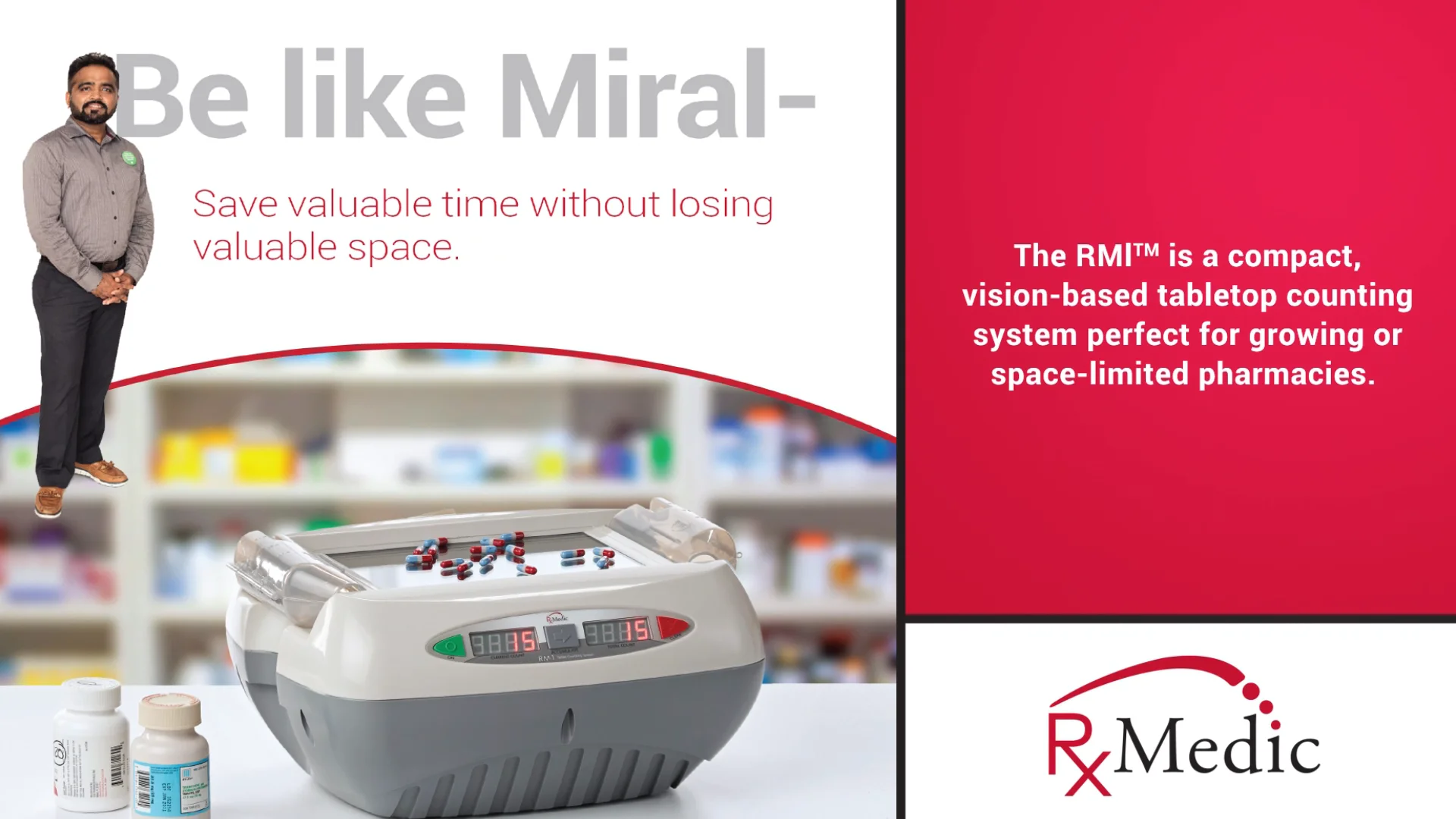 Tablet Counters - RxMedic | RMI™ Tabletop Counting System | 20Ways ...