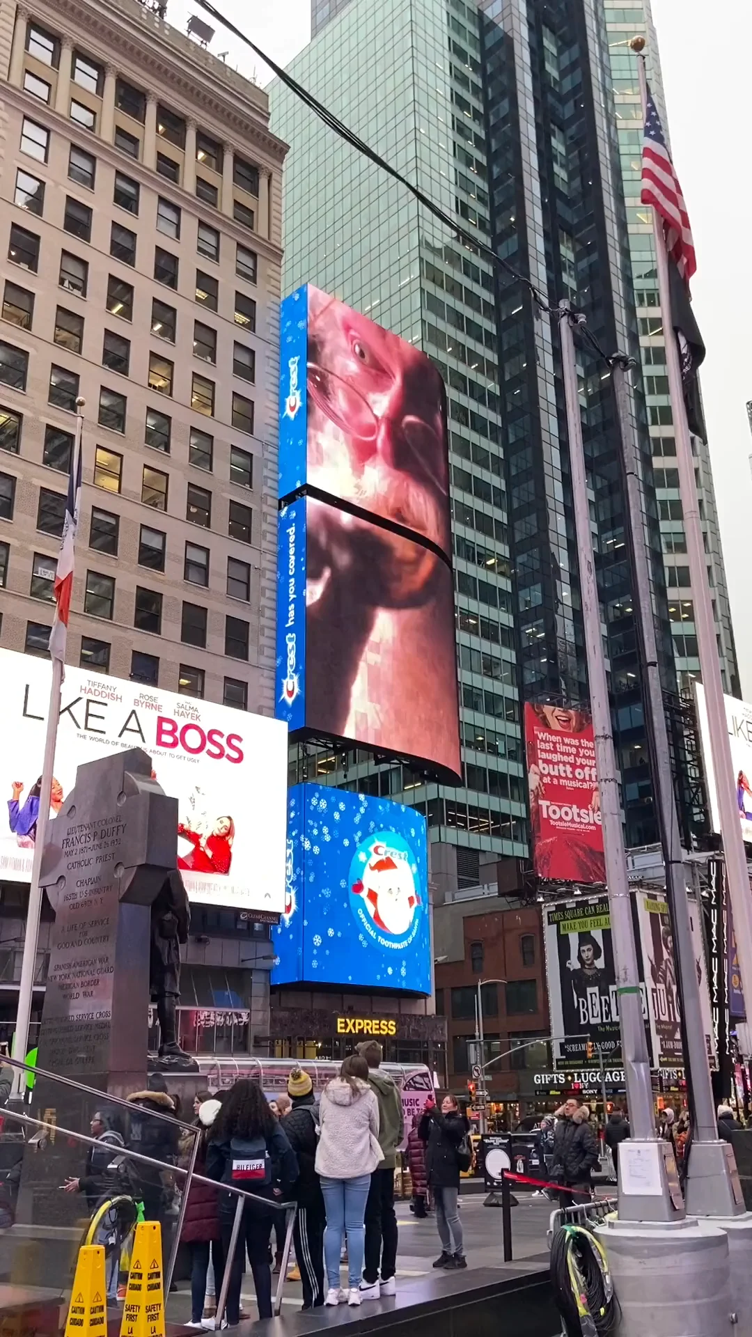 Crest Holiday - Times Square Billboard (TV Spot) on Vimeo