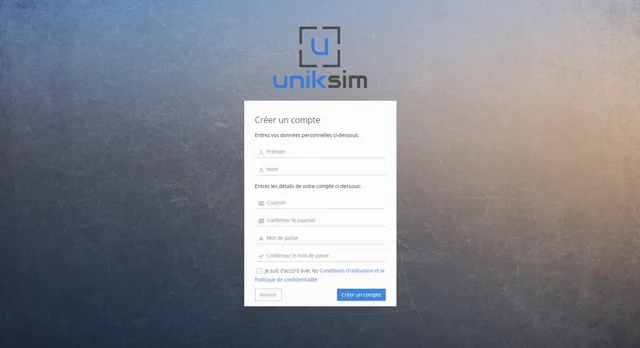 Simulation Uniksim - Activation d'un code professeur on Vimeo