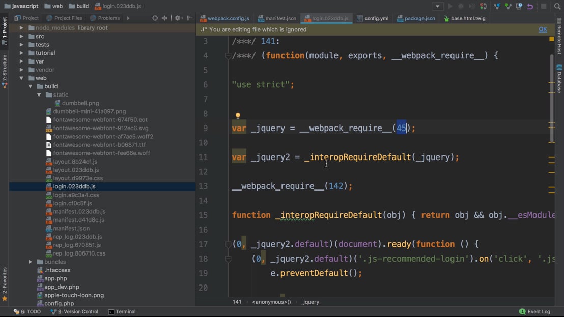 Versioning Optimizations Javascript For Php Geeks Webpack For Module 0886