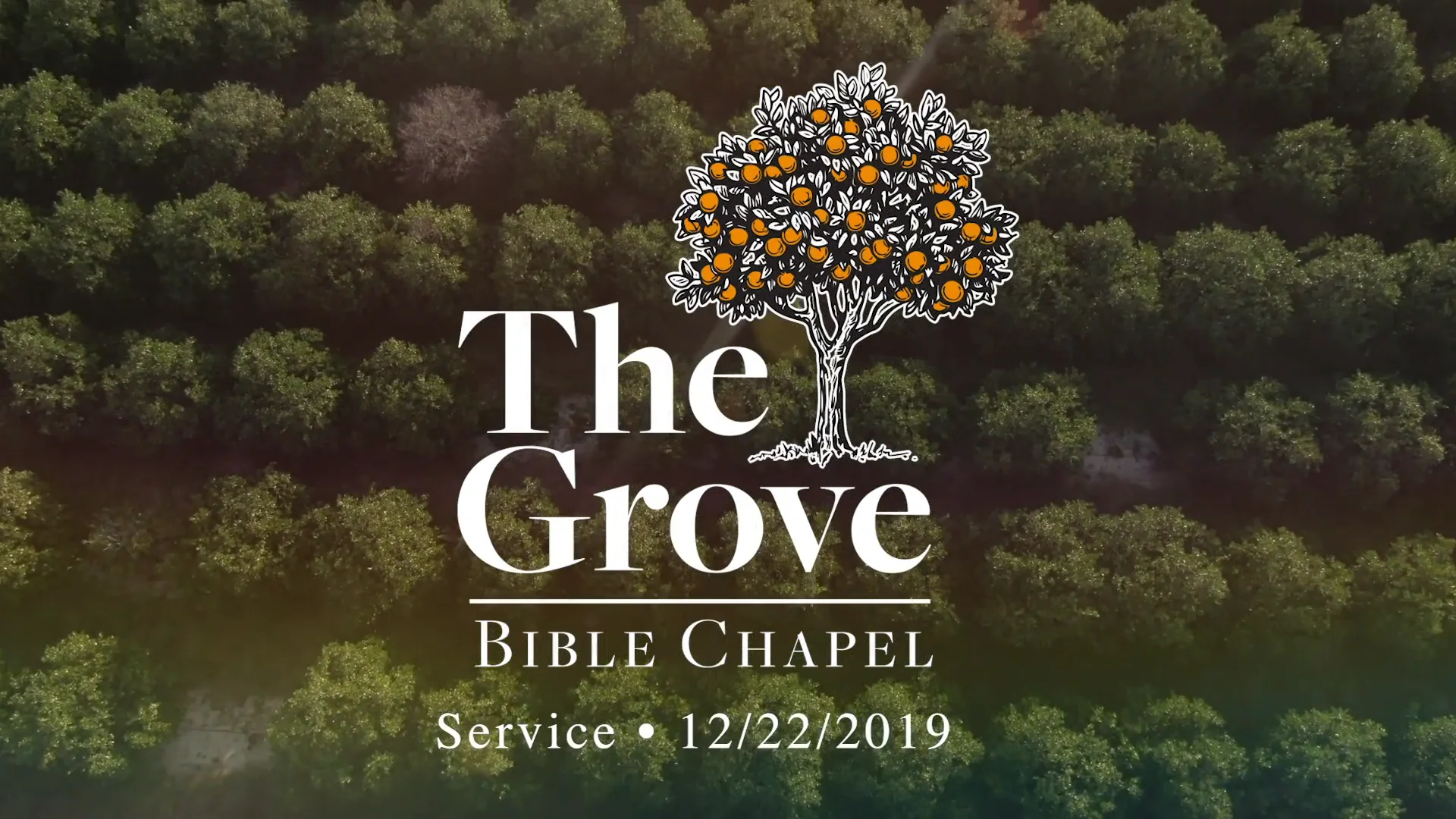 The Grove Bible Chapel Service - 12/22/2019 on Vimeo