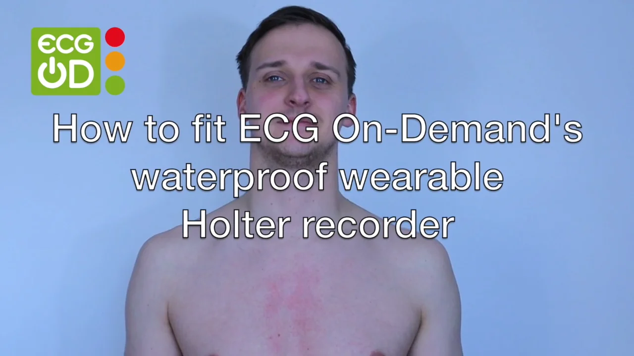 ECG On-Demand wearable Holter fitting