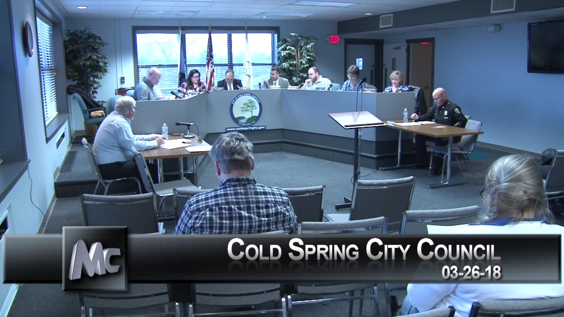 Cold Spring City Council 03-26-2018 on Vimeo