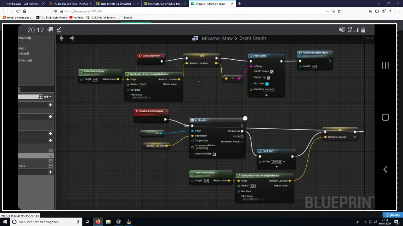 Random AI Move in UE4 on Vimeo