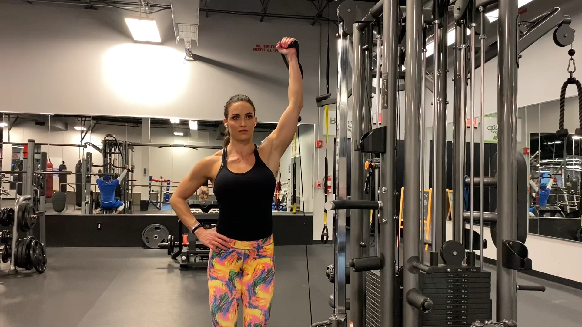 Shoulder press - cable