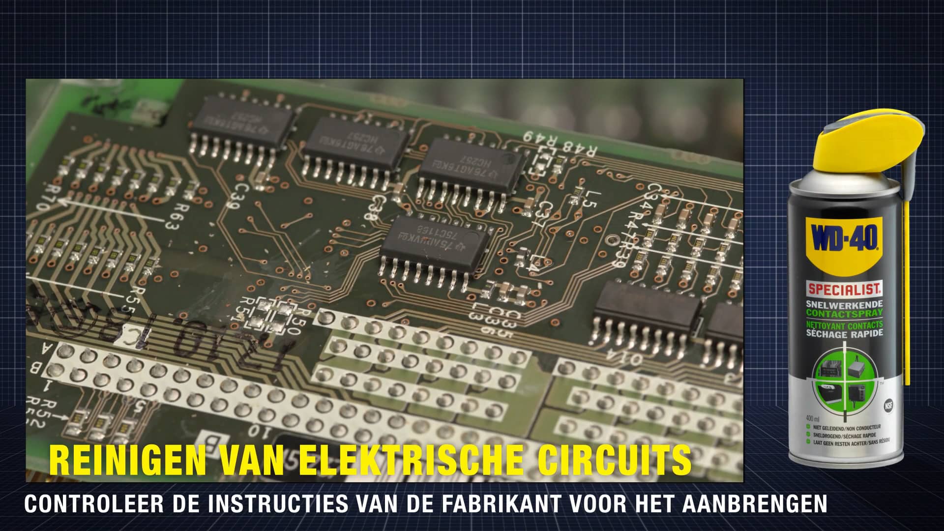 WD40 - Industriële toepassingen voor WD-40 Specialist Contactspray on Vimeo