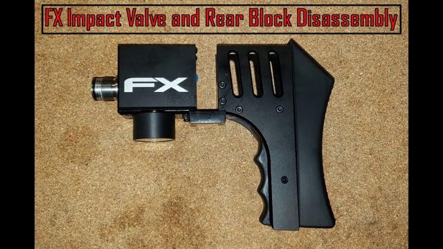 Repair - FX Impact Valve and Rear Block Disassembly - Airgun101