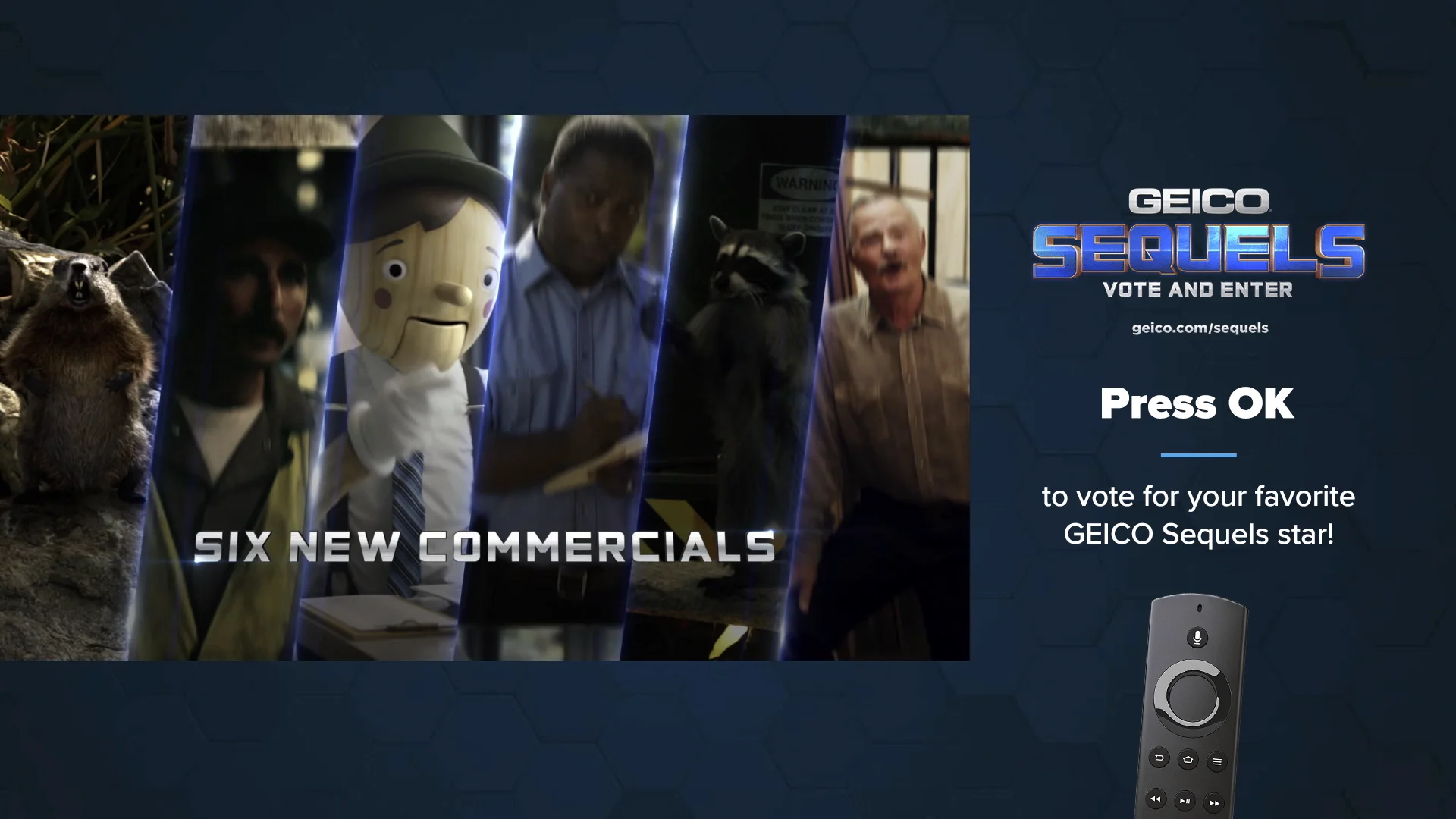 Insurance/Healthcare/Pharma - Geico - Sequels - Walkthrough on Vimeo