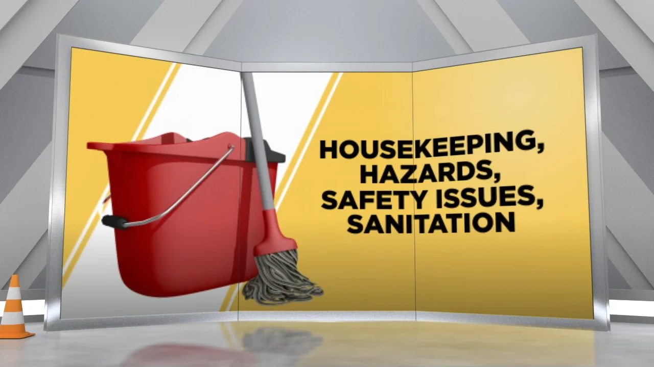 SBH Safe Zone - Housekeeping, Hazards, Safety Issues, Sanitation Copy ...