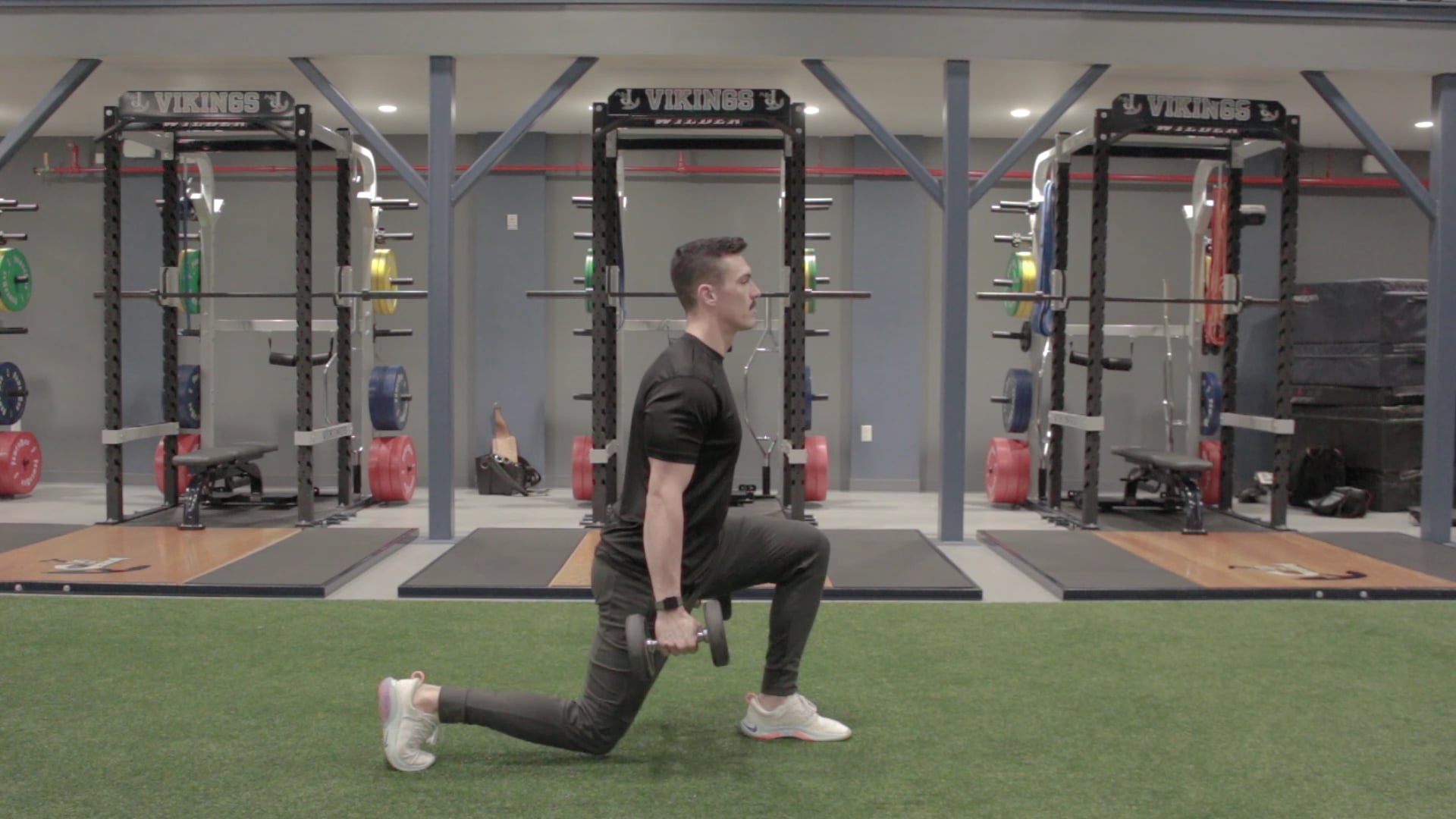 Isometric Split Squat w Weight on Vimeo