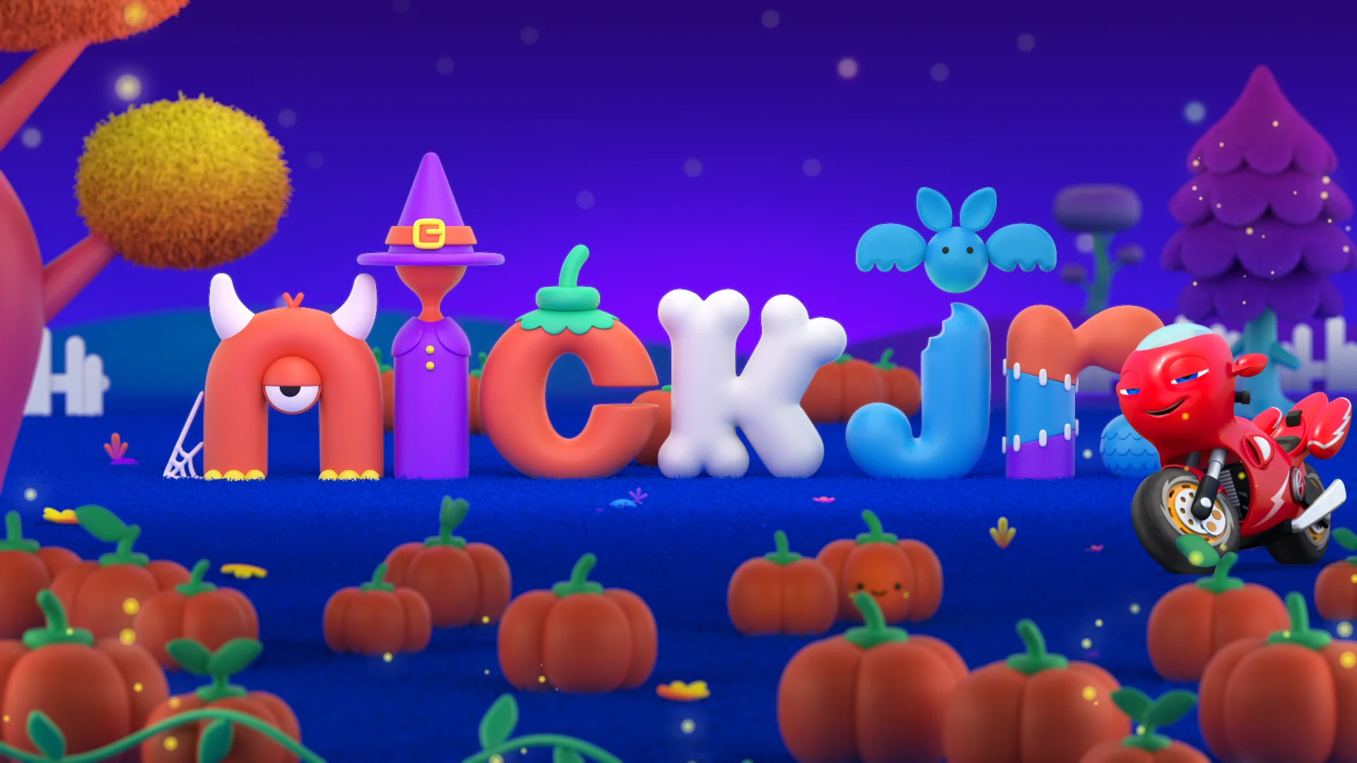 Nick Jr. Halloween 2019 - "Ricky Zoom" Ident