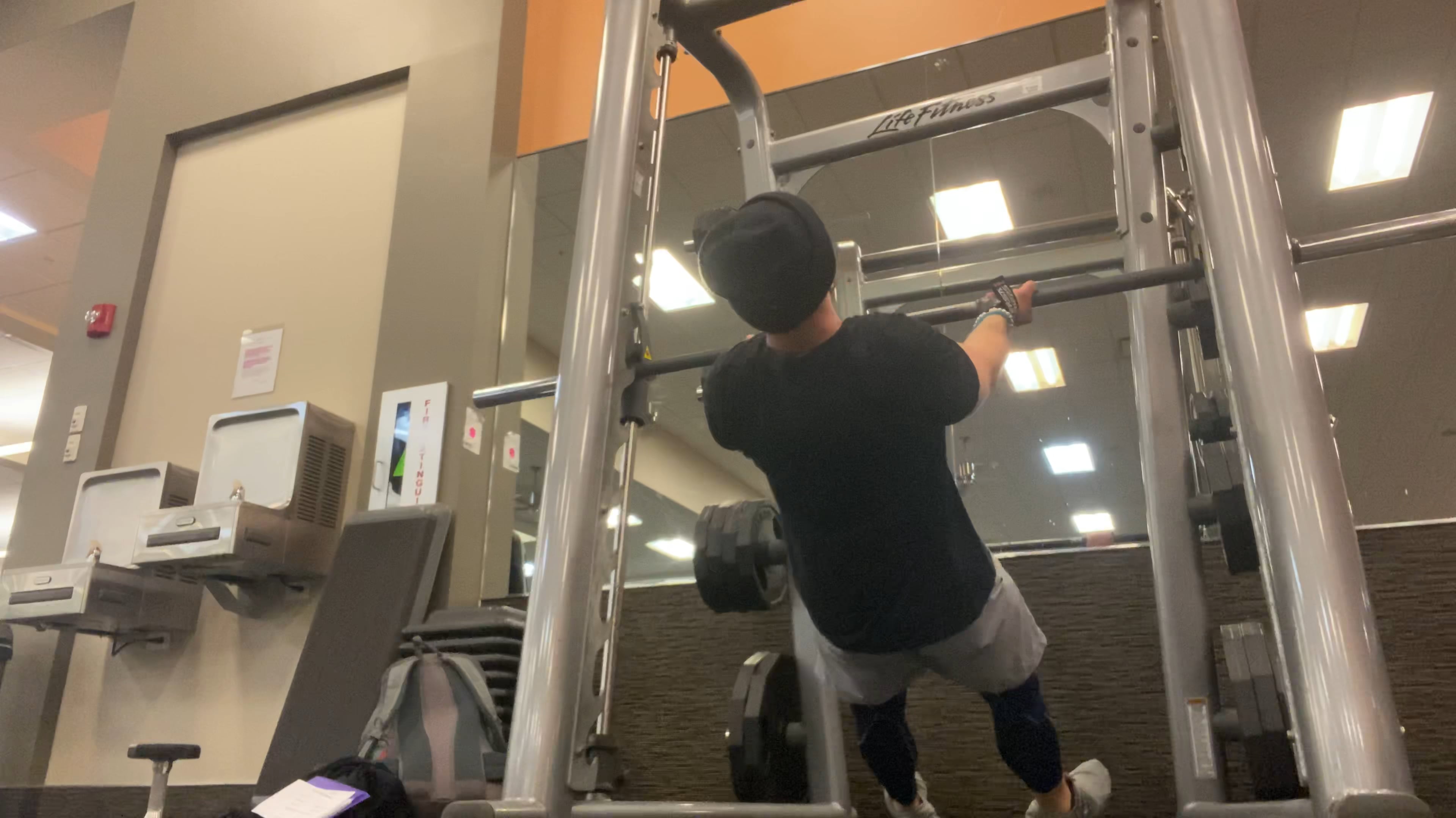 Inverted Rows on Smith Machine on Vimeo