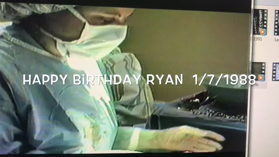 Ryan's Birth Day 1/7/1988
