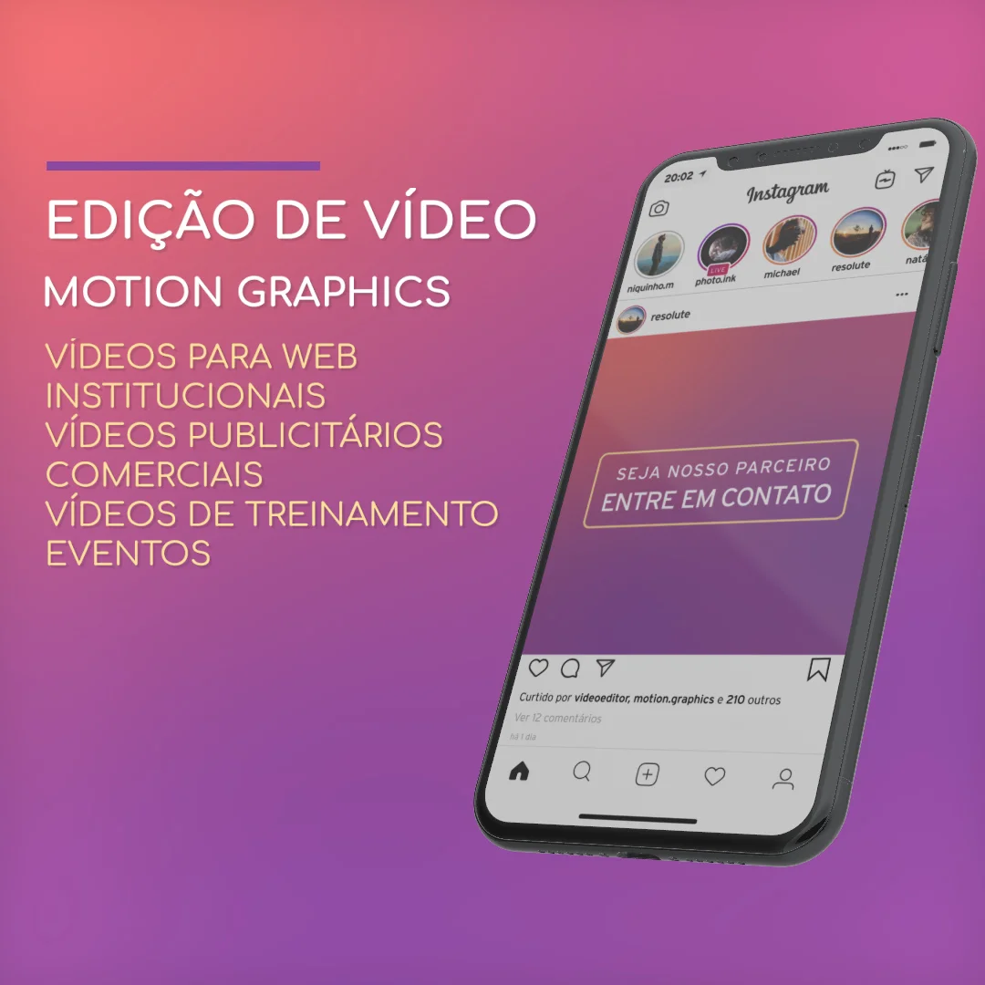 Edição de vídeo e Motion Graphics! on Vimeo