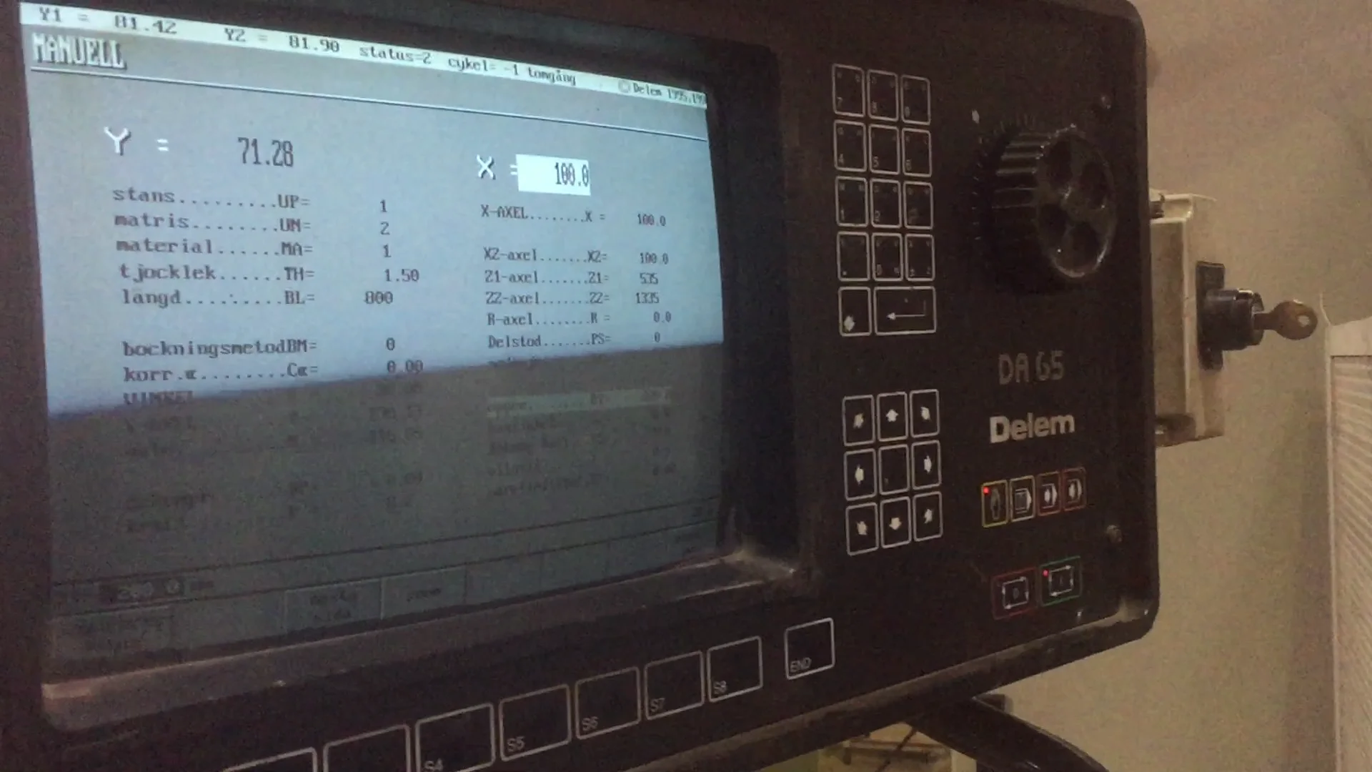 Guifil CCS 30-110 Delem DA65