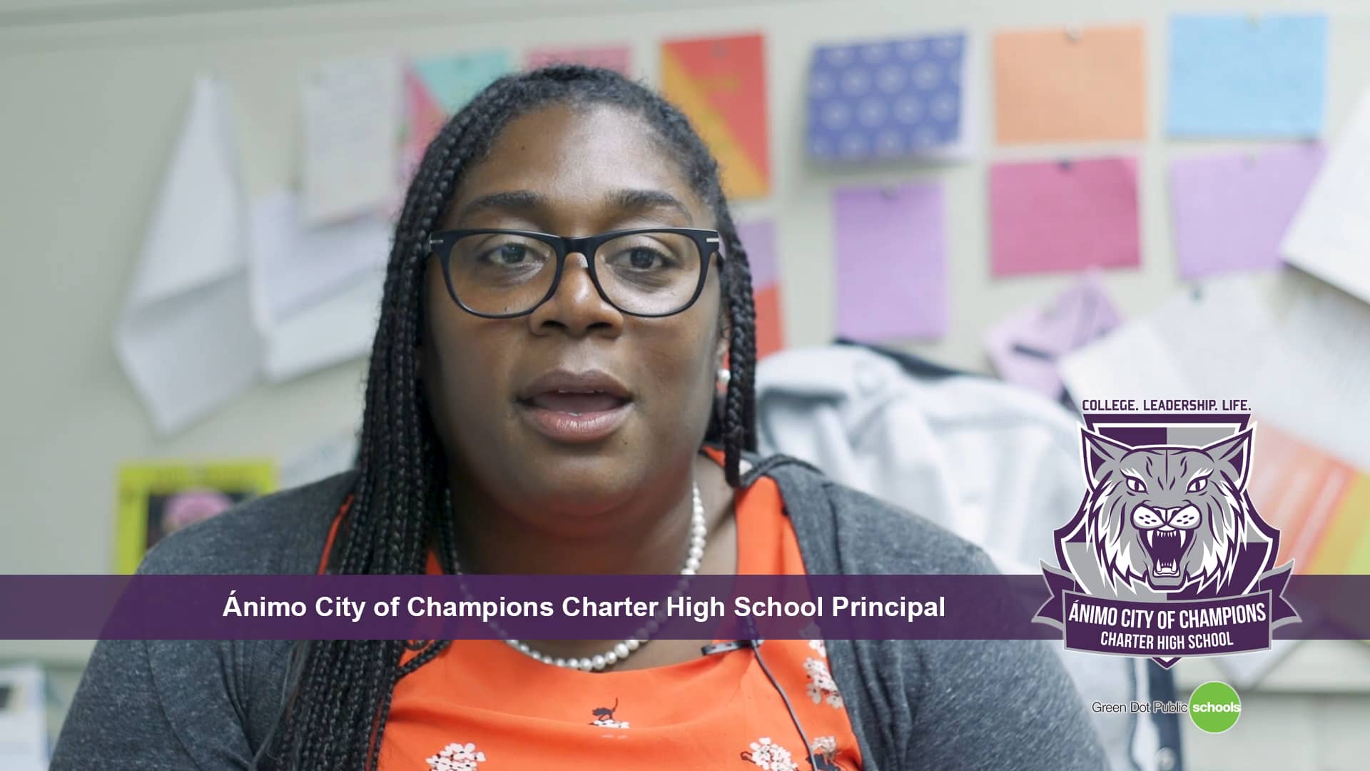 Ánimo City of Champions Charter High School Principal Testimonial on Vimeo