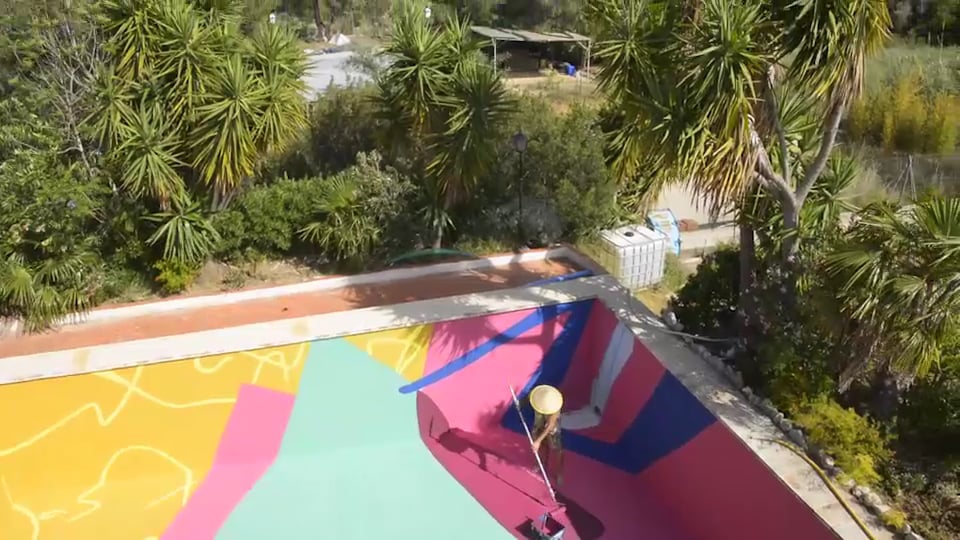 abstract graffiti Swimming pool on Vimeo