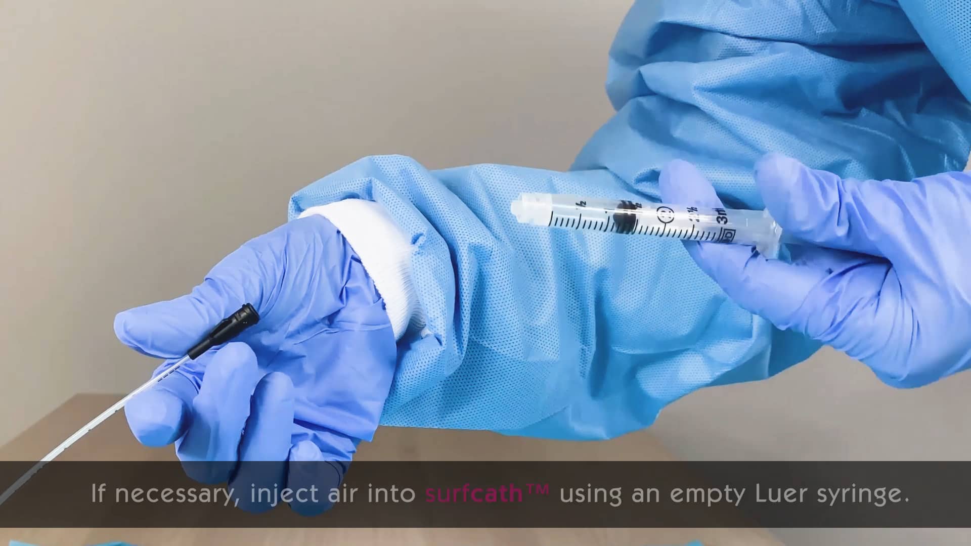 How to use Surfcath™ surfactant injection catheter on Vimeo