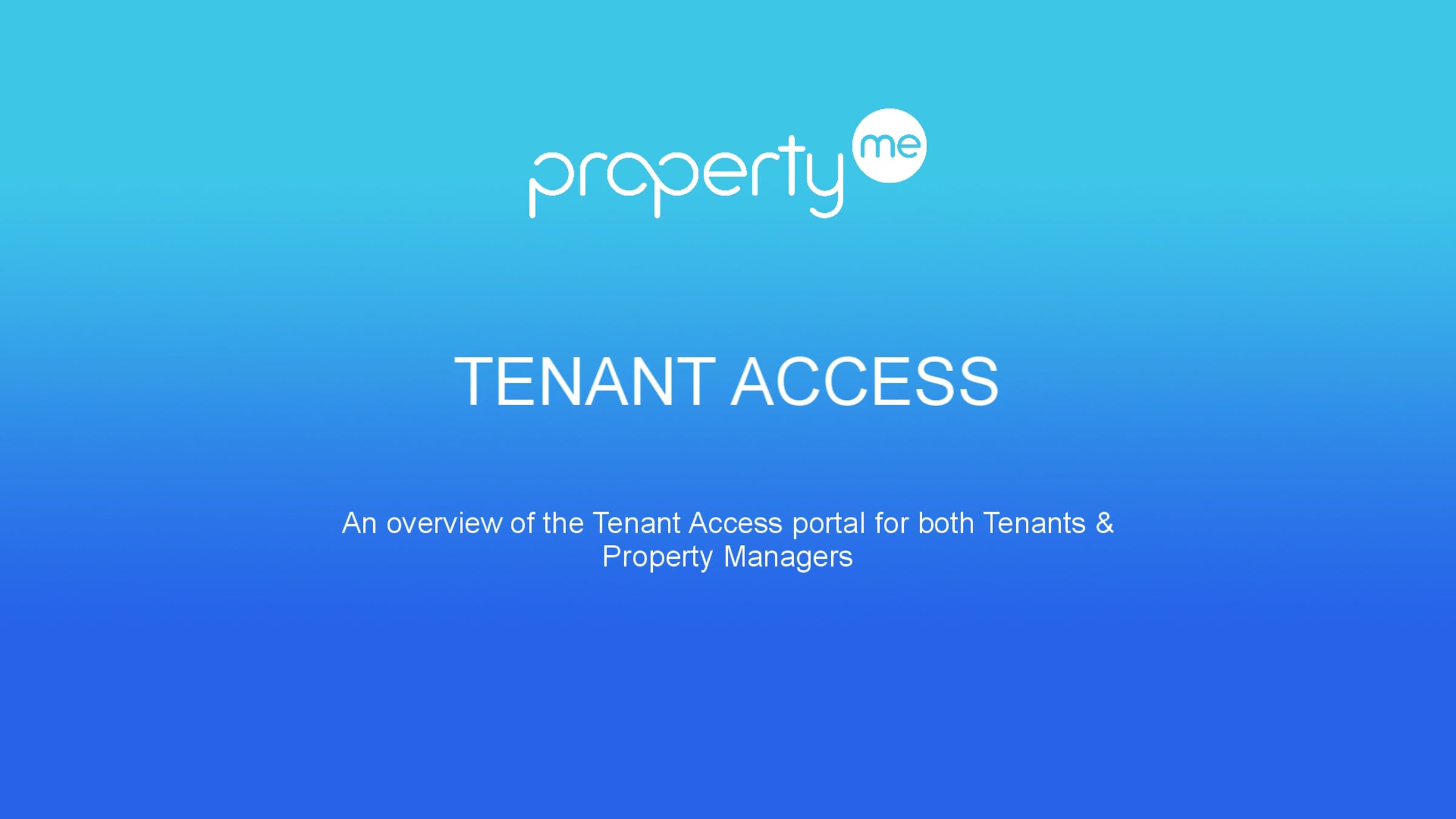 Tenant Access