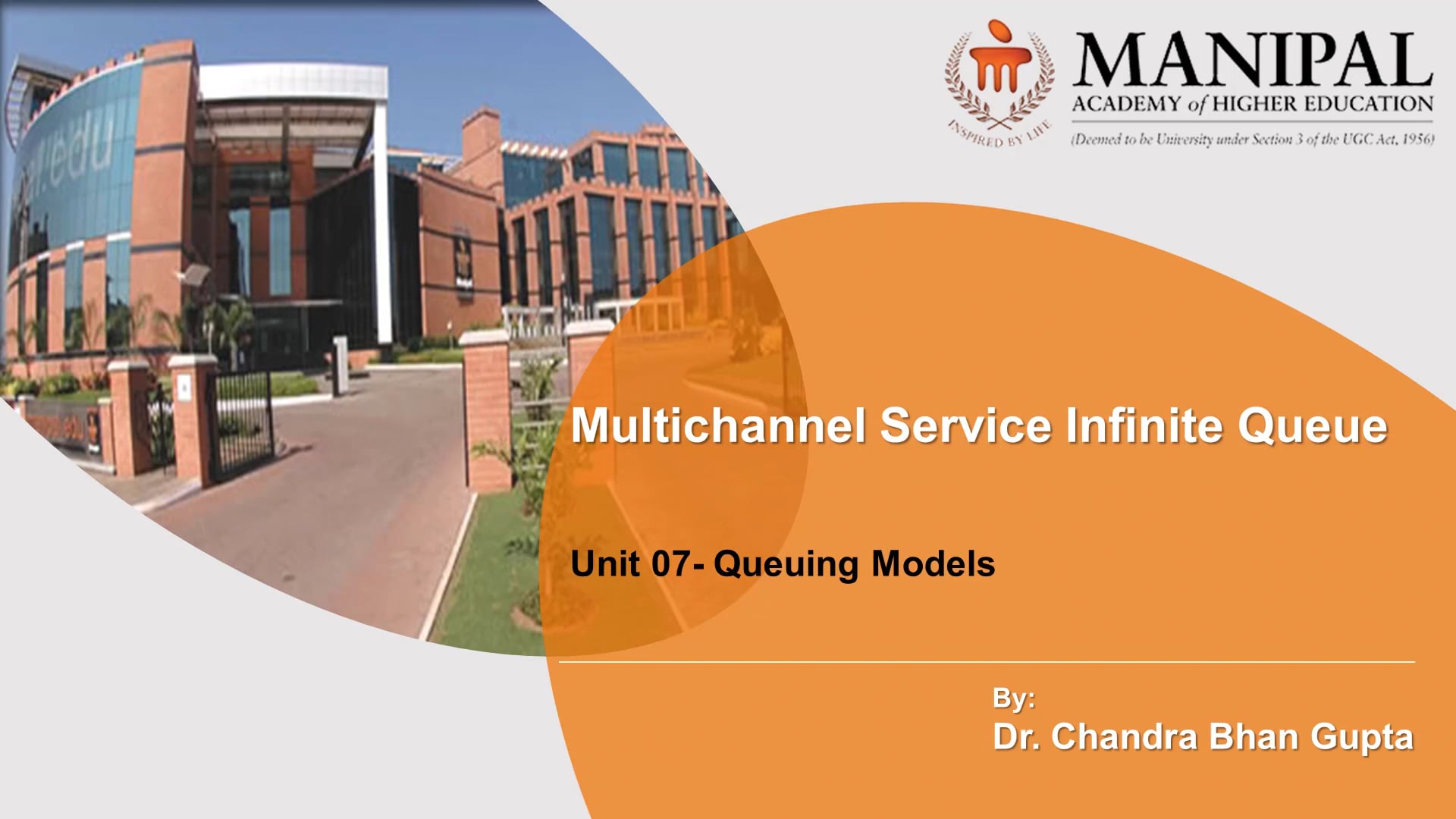 U7-Multichannel Service Infinite Queue on Vimeo