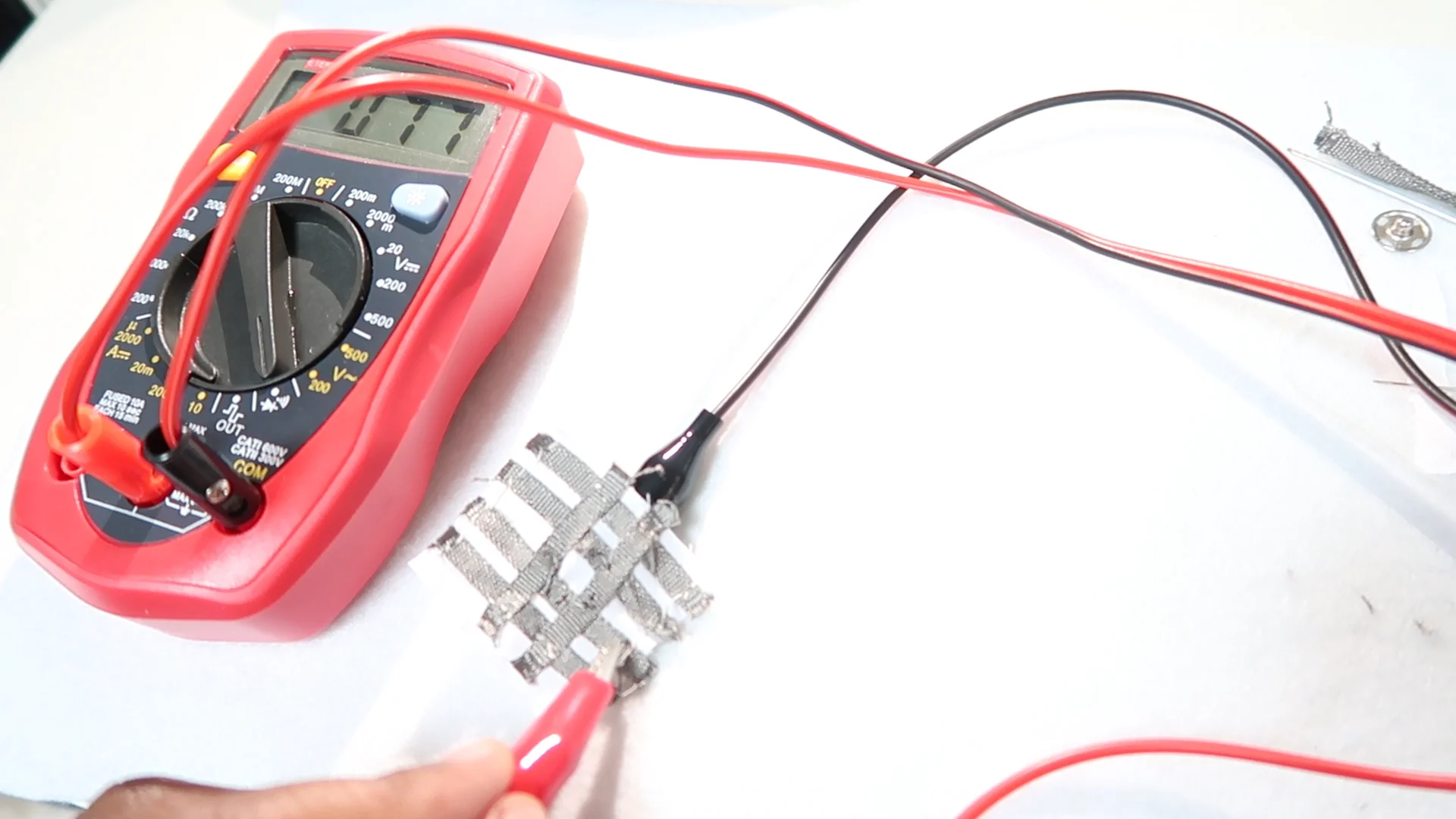 Testing the Continuity of Ribbon Electrodes on Vimeo